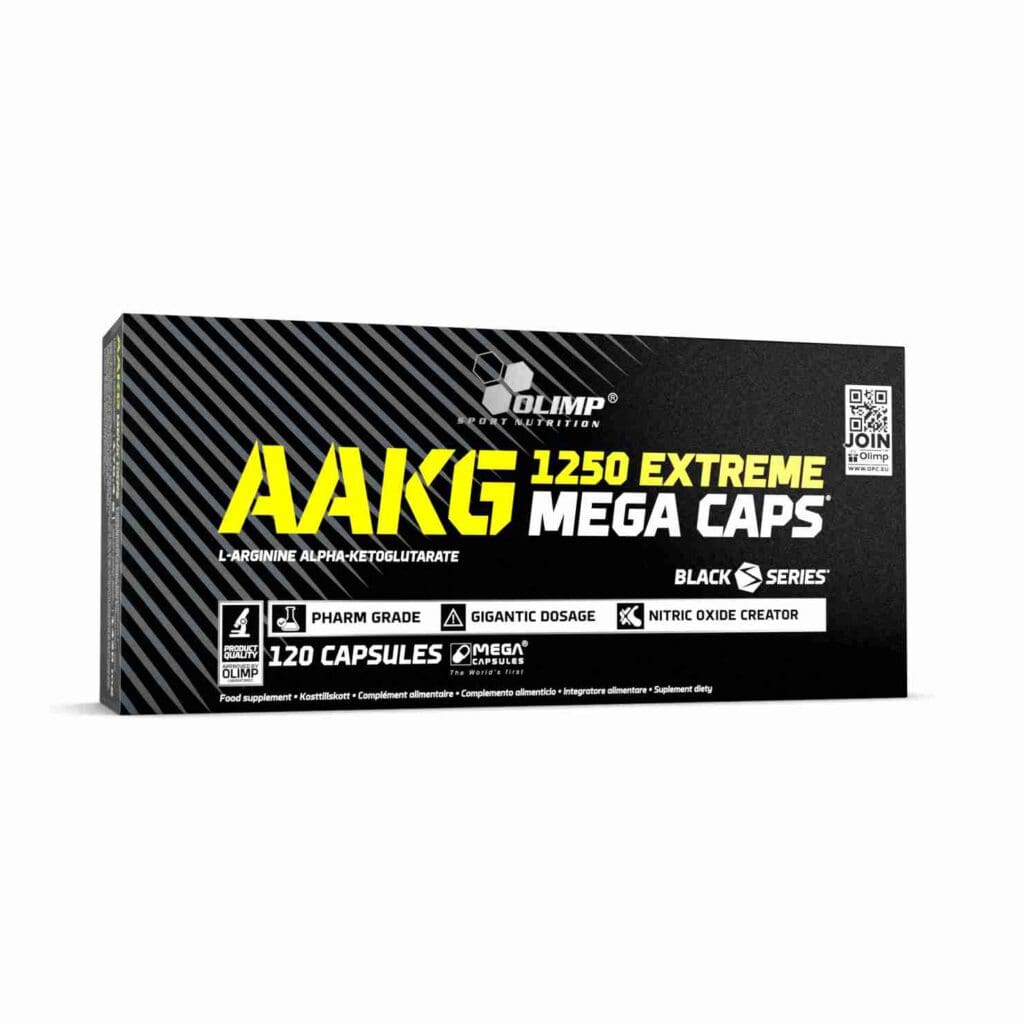 AAKG 1250 Extreme Mega Caps 120 Caps NutriGo Vitamins & Supplements