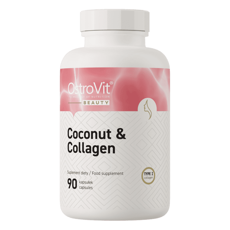 OstroVit Marine Collagen + MCT Coconut Oil 90 caps Vitamins ...